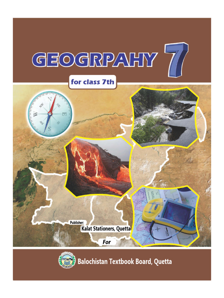 Geography 7 English Medium 1 | PDF | Volcano | Plate Tectonics