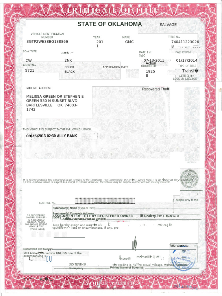 Titulo Oklahoma | PDF