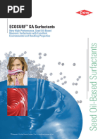 Dow Surfactants: Reference Chart | PDF | Surfactant | Emulsion