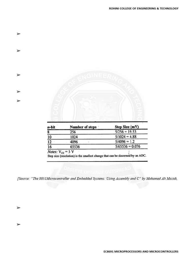 ADC & DAC Interfacing Guide | PDF | Analog To Digital Converter ...