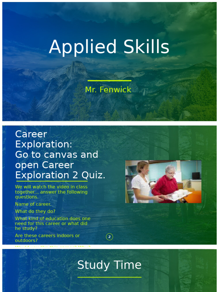 Career Exploration Activities Guide | PDF