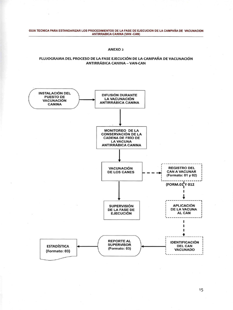 Flujograma Del Proceso de La Fase de Ejecucion de La Campaña de ...