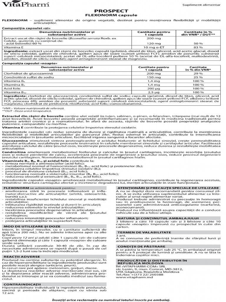FLEXONORM Capsule 60 | PDF