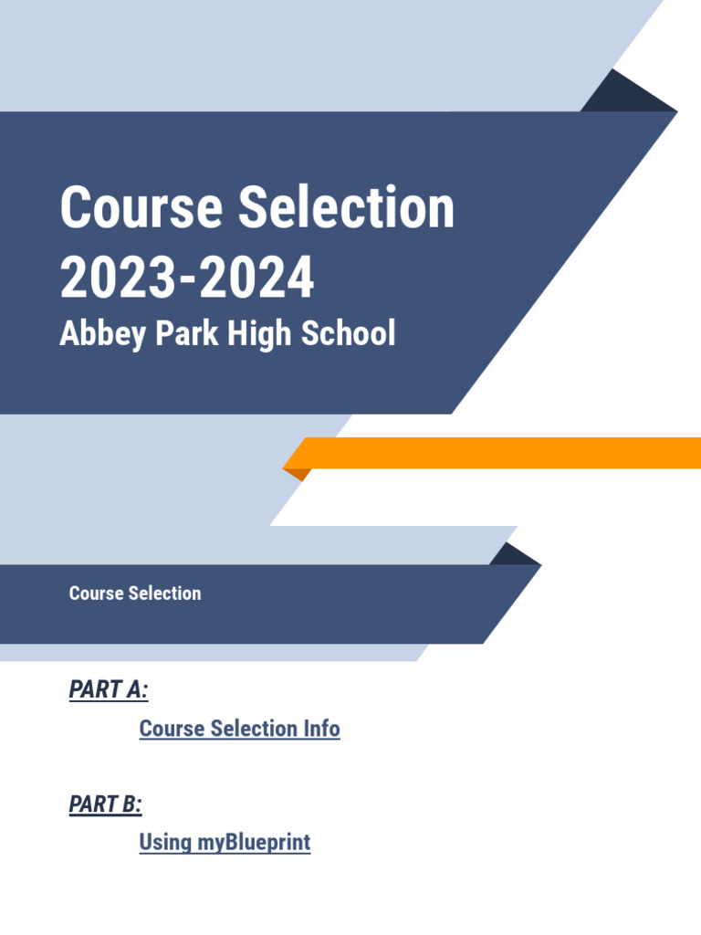 APHS Course Selection 2023-2024 Final | PDF