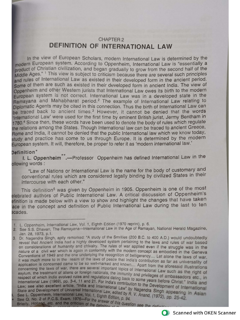 Compiled Important Topics For International Law | PDF