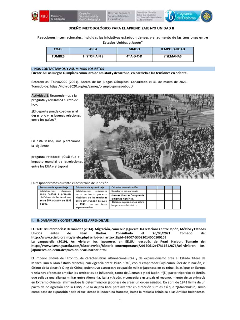 Dmpa 09 - Hist 4to | PDF | Imperio de japón | Japón