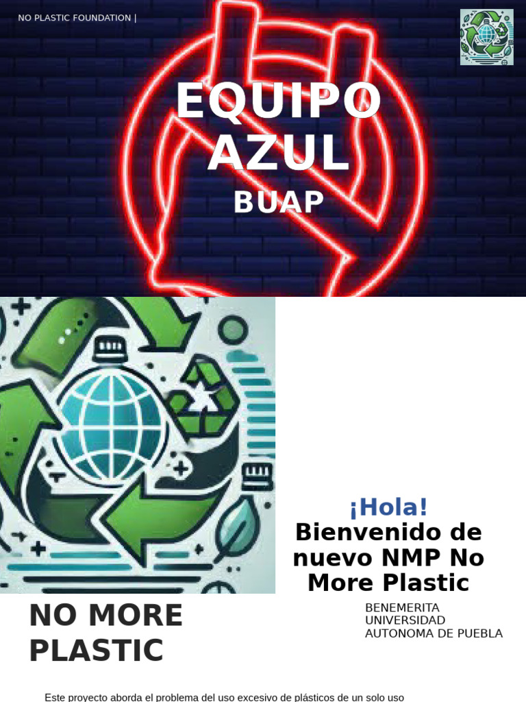 Bancas Ecologicas Buap Equipo Azul | PDF | Residuos | Reciclaje
