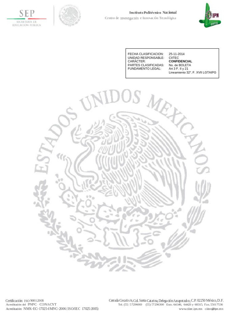 Hoja Membretada Ipn | PDF