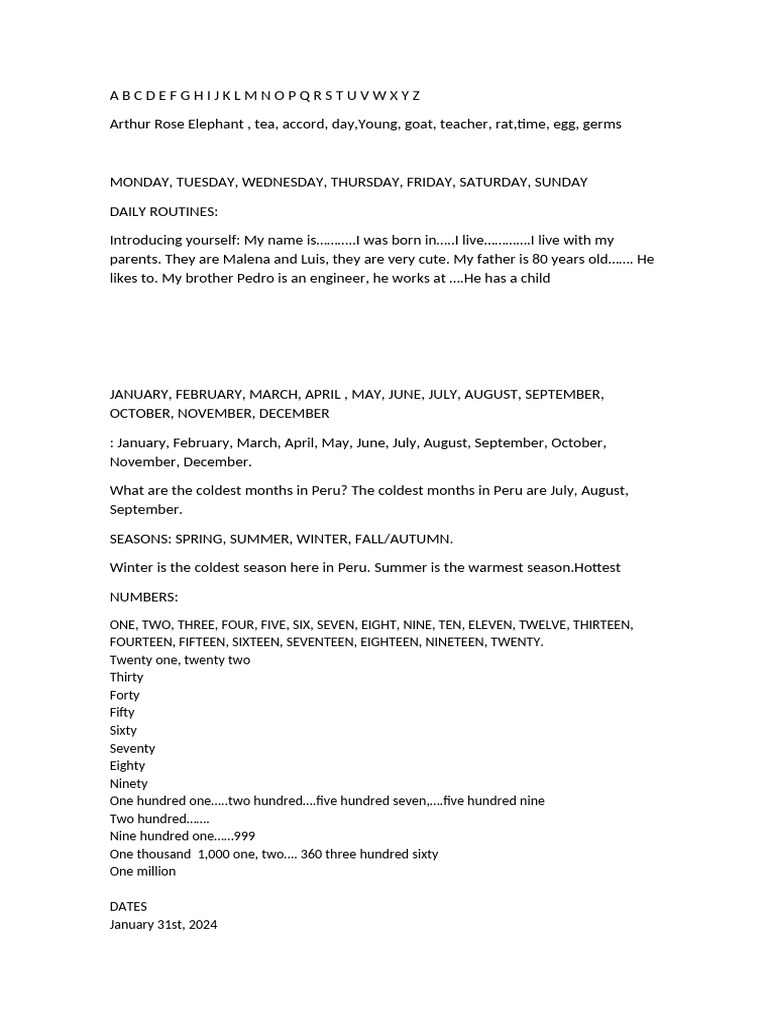 A B C D e F G H I J K L M N o P Q R S T U V W X y Z | PDF | English ...