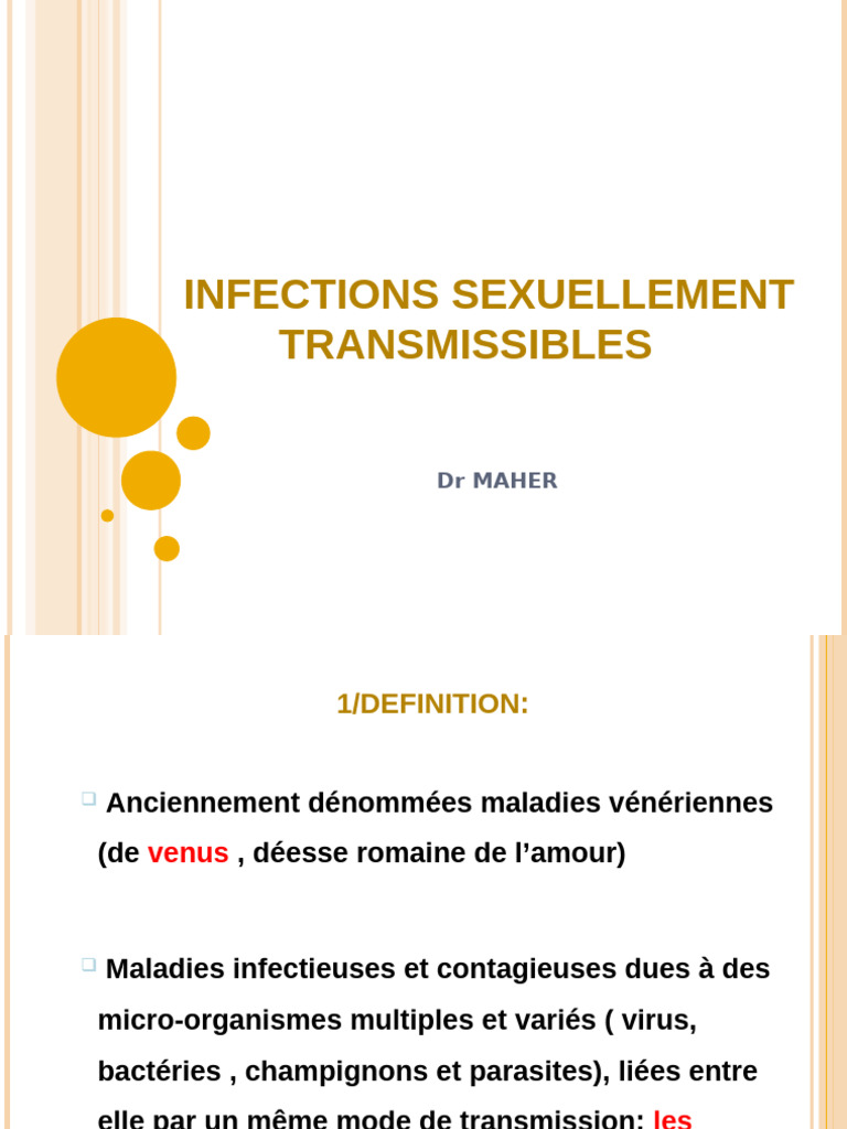 11 Ist | PDF | Infection sexuellement transmissible | Reproduction humaine