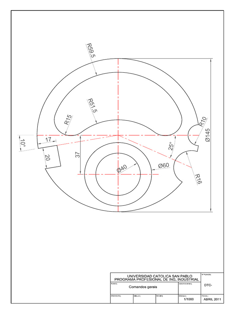 Practica CAD 3.1 Problemas Geometricos | PDF
