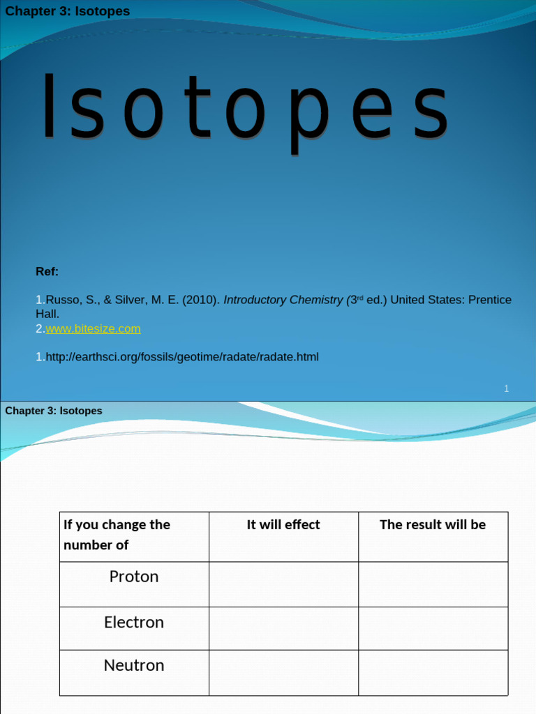 Chapter - 3 - General Science Course | PDF | Isotope | Neutron