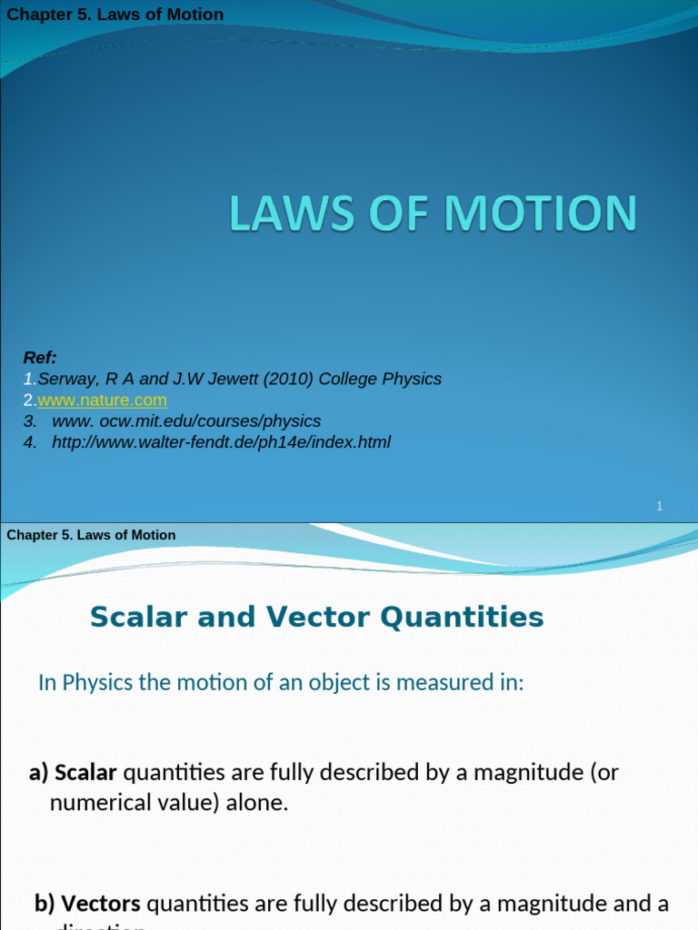 Laws of Motion: Speed, Velocity, Force | PDF | Force | Acceleration