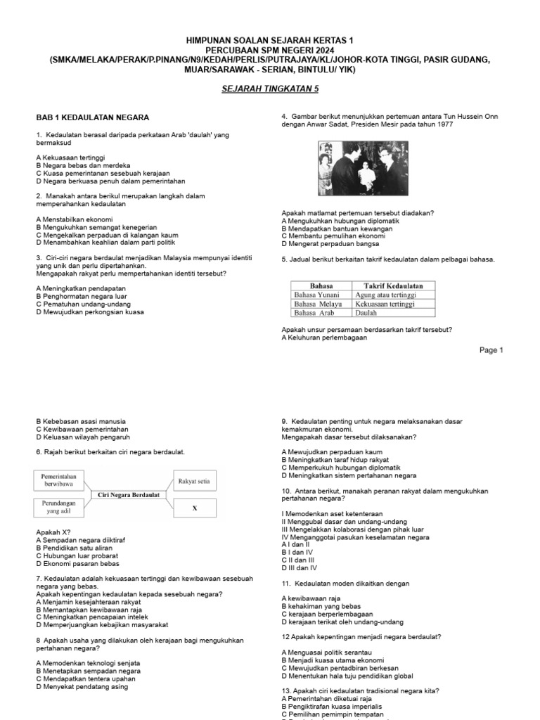 HIMPUNAN T5 1449-1 Topikal Objektif | PDF