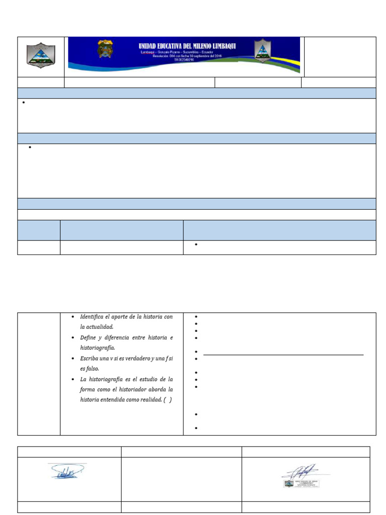 2do - Historia - Nivelacion | PDF | Historiografía | Pensamiento