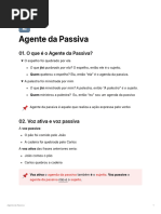 13.9. Exercícios Sobre Agente Da Passiva (Com Gabarito Explicado ...