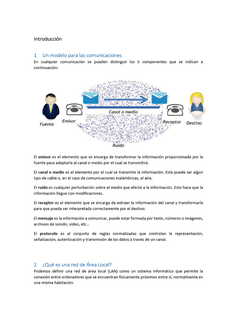 01 Caracterización de Las Redes | PDF | Red de computadoras | Topología de la red