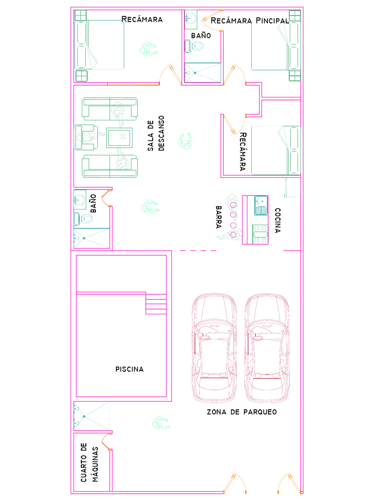Plano Casa Campestre Stefany-Modelo 2 | PDF