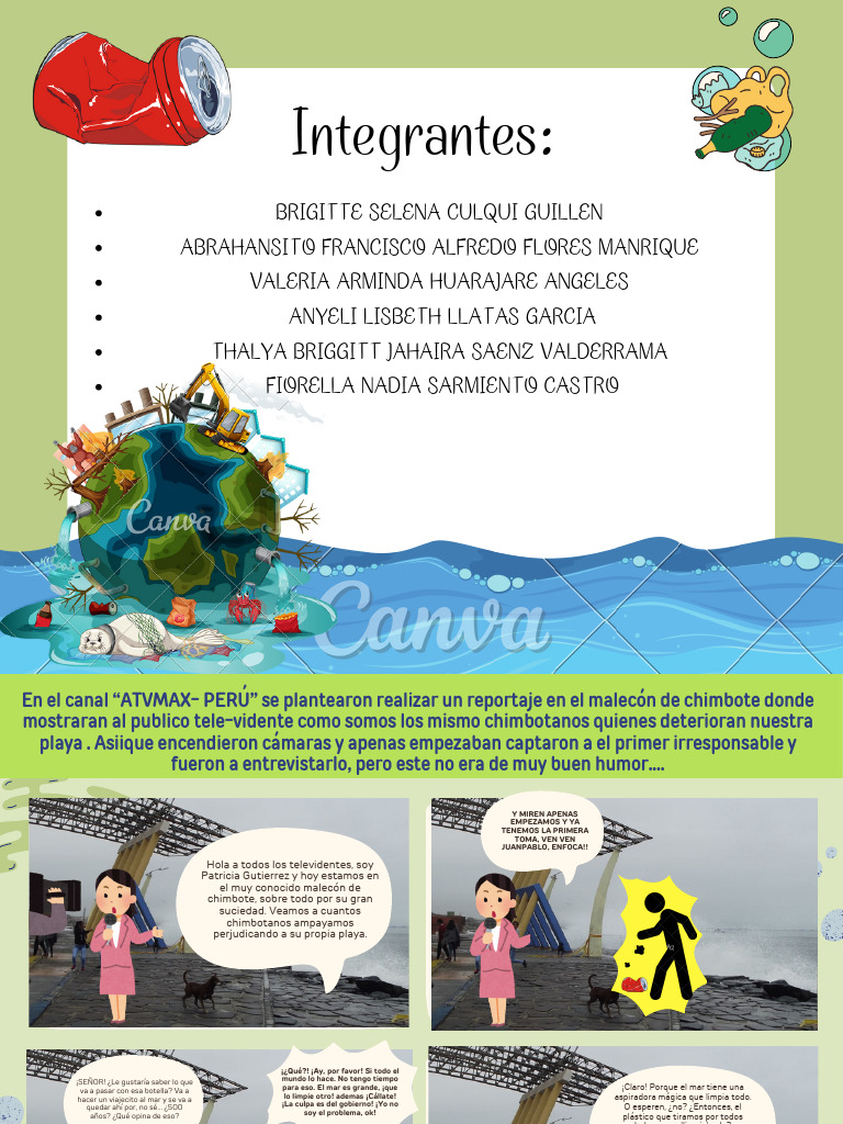 Historieta Sem 12 Integradoras | PDF | Residuos