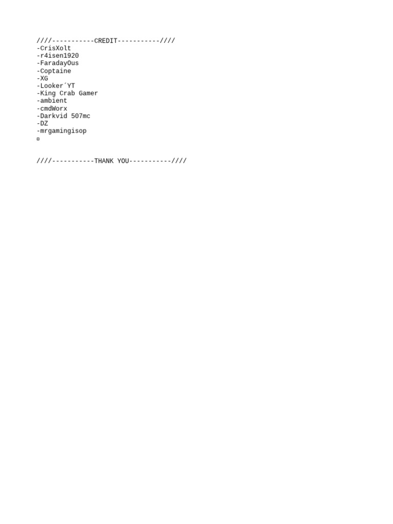 Credit List of Contributors | PDF