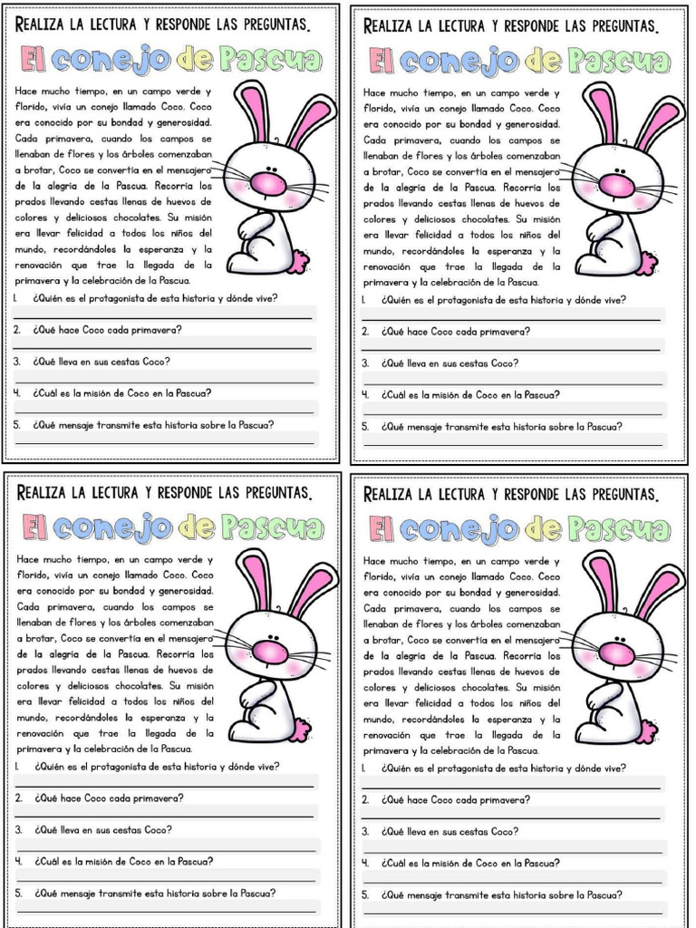 El Conejo de Pascua | PDF