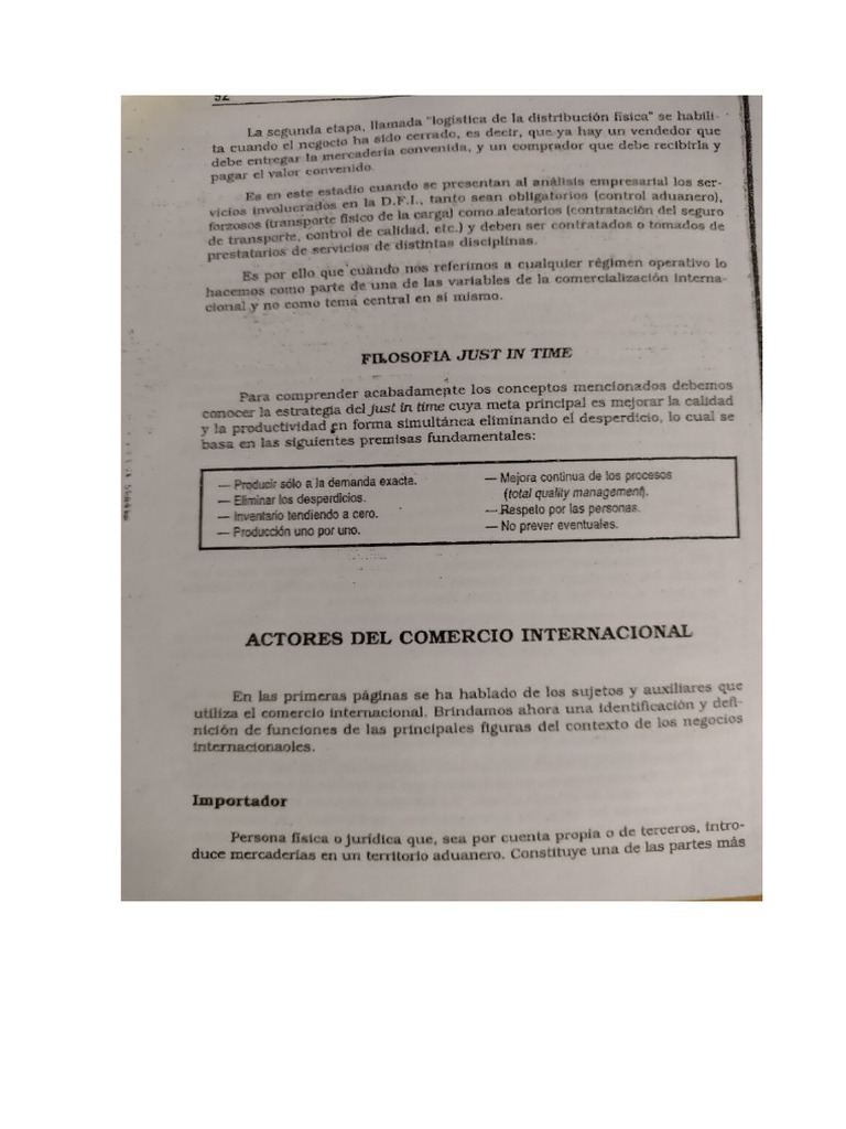 Actores Del Comercio Internacional | PDF