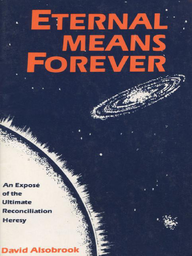 Eterity Means Forever - David Alsobrook | PDF | Jesus | Salvation