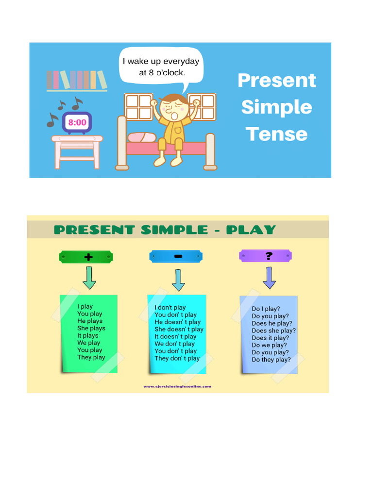 Simple Present 1 | PDF
