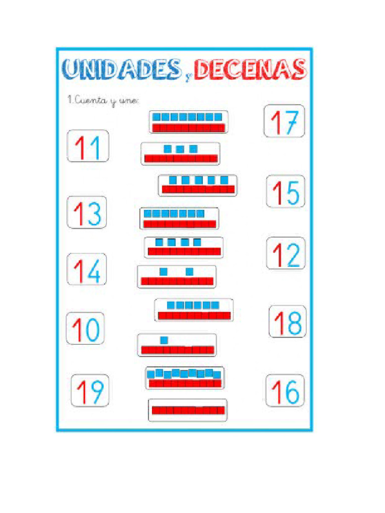Unidad y Decena | PDF