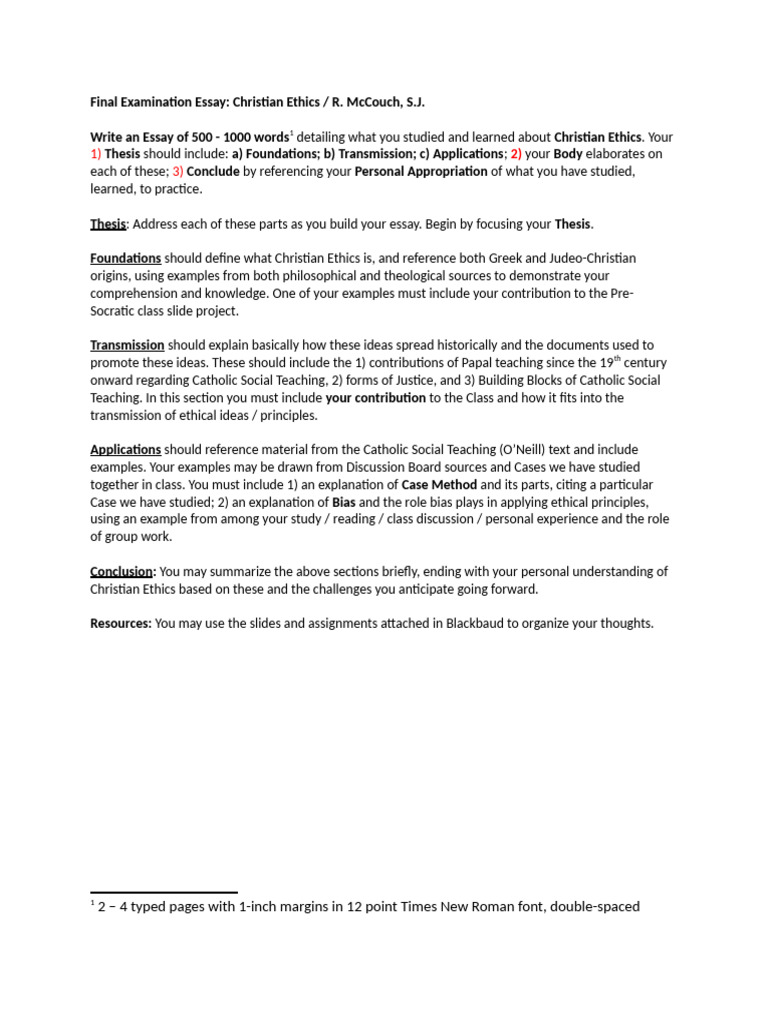 Final Essay 05172024 | PDF