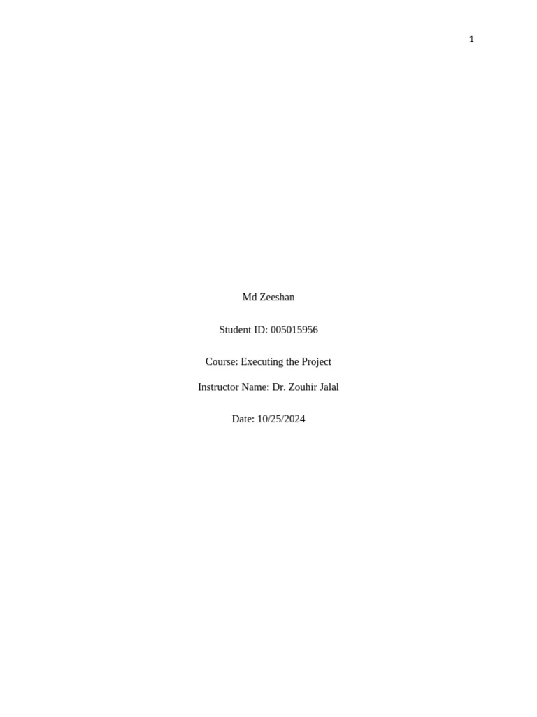 Residency Practical Connection | PDF | Project Management | Risk Management