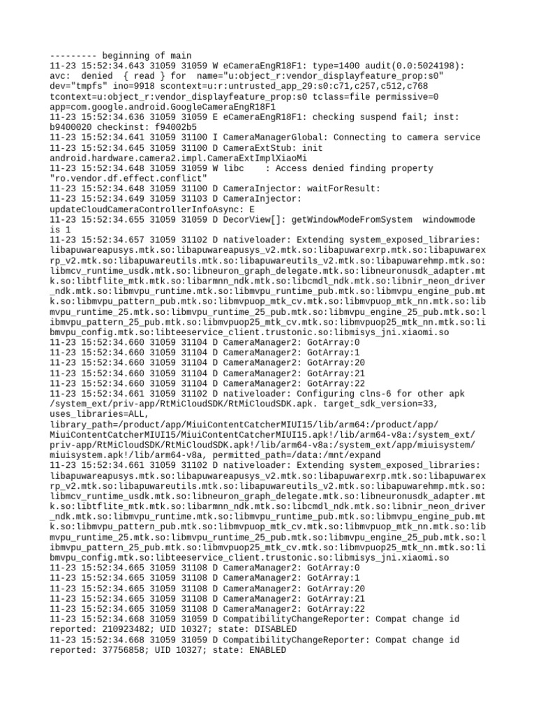 Log Cat 1732353754606 | PDF | Software Engineering | Computer Architecture
