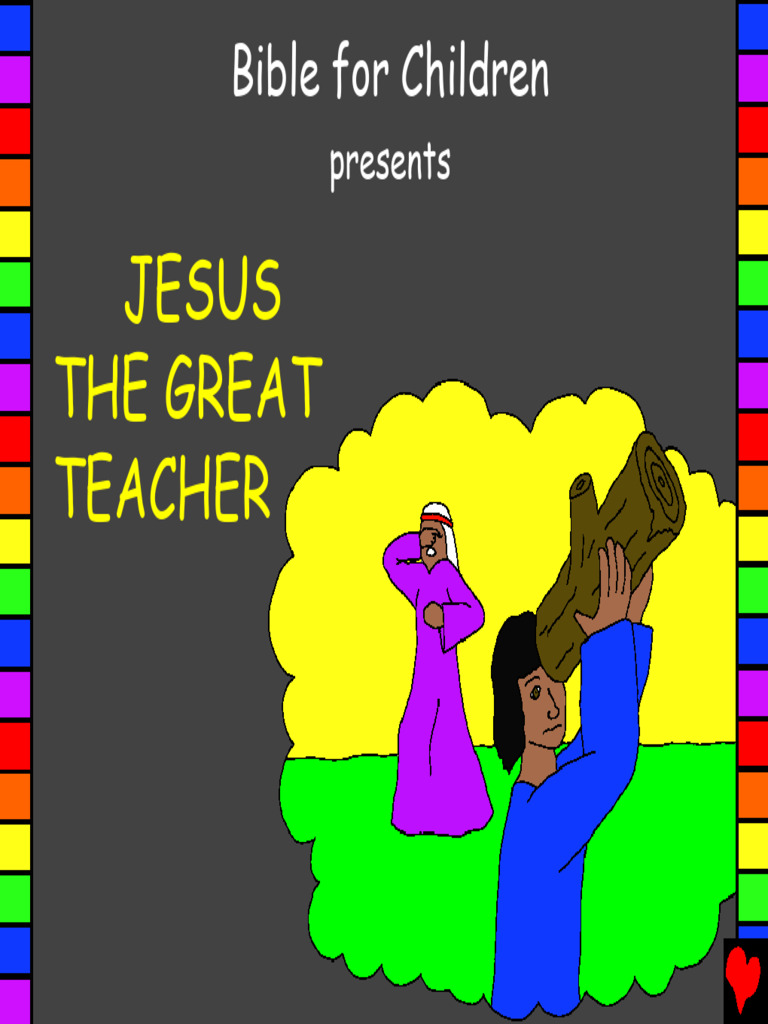 42 Jesus The Great Teacher English | PDF | Jesus | Religious Belief And ...