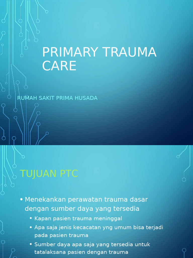 Konsep Airway Breathing Dan Primary Survey | PDF