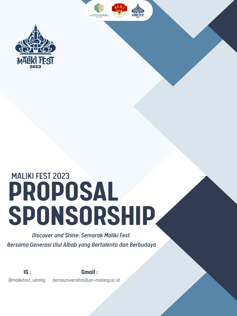 Proposal Maliki Fest 2023 | PDF