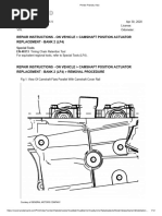 VW Golf/Jetta Timing Marks Guide | PDF | Screw | Piston