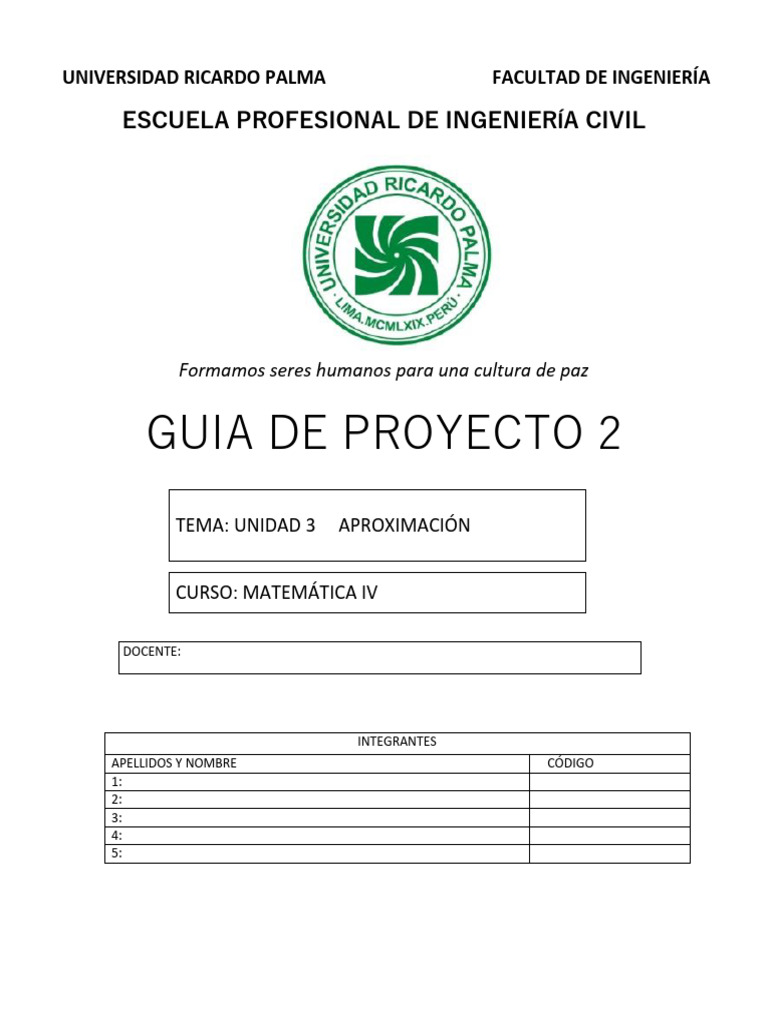 Proyecto 2 | PDF