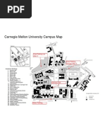CMU Campus Map | PDF | Carnegie Mellon University | Academic Institutions