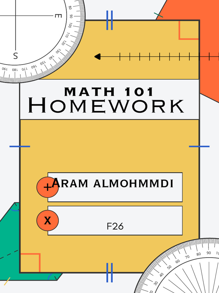 Maths Rule Commutative Property Poster in Yellow Red Green Geometric ...