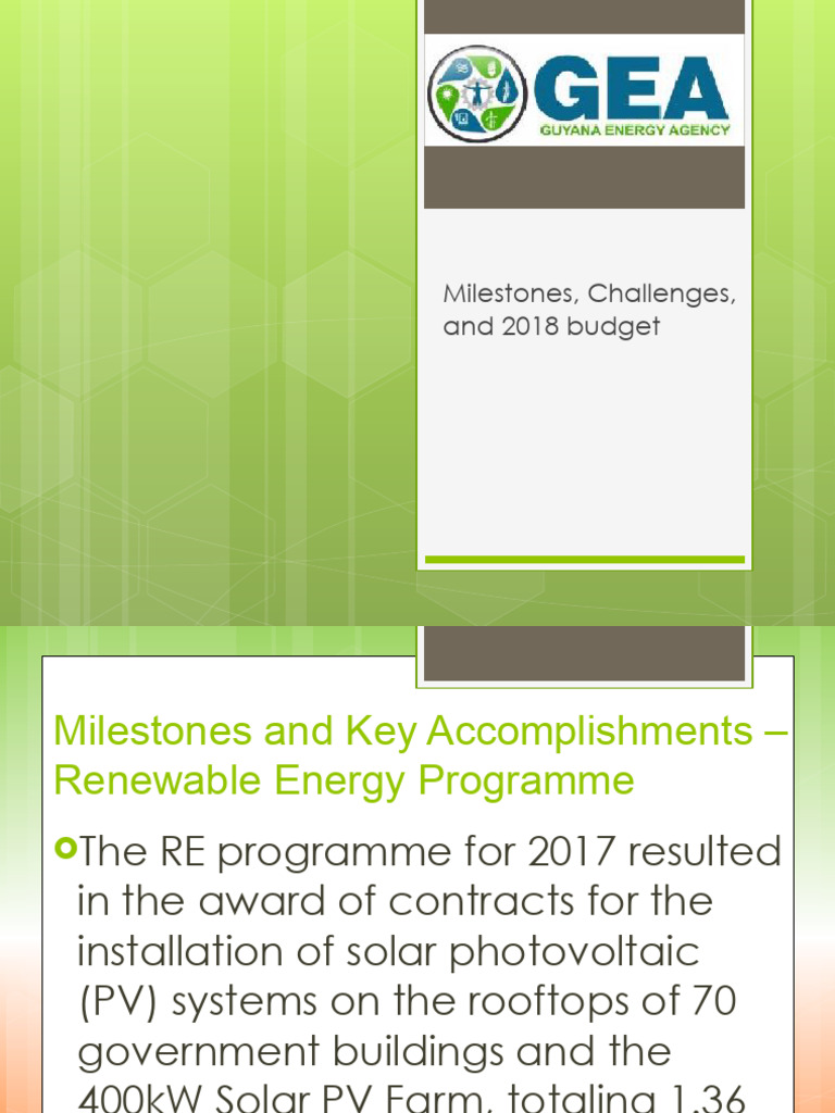 2018 GEA Renewable Energy Overview | PDF | Solar Power | Photovoltaics