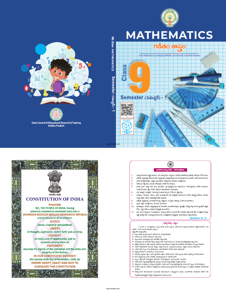 06-Class 9 Maths SEM-1 Textbook-2024 Tlm4all | PDF | Numbers | Rational ...