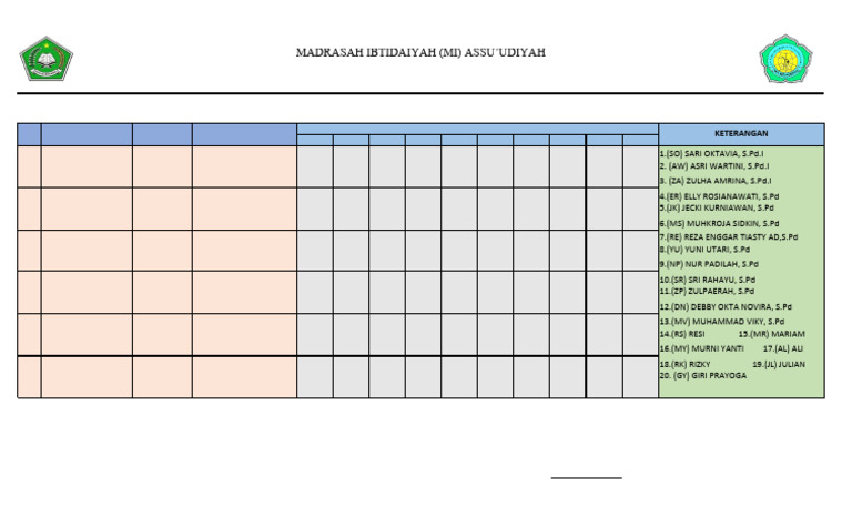 Jadwal Ujian Semester Ganjil 2024.2025 | PDF