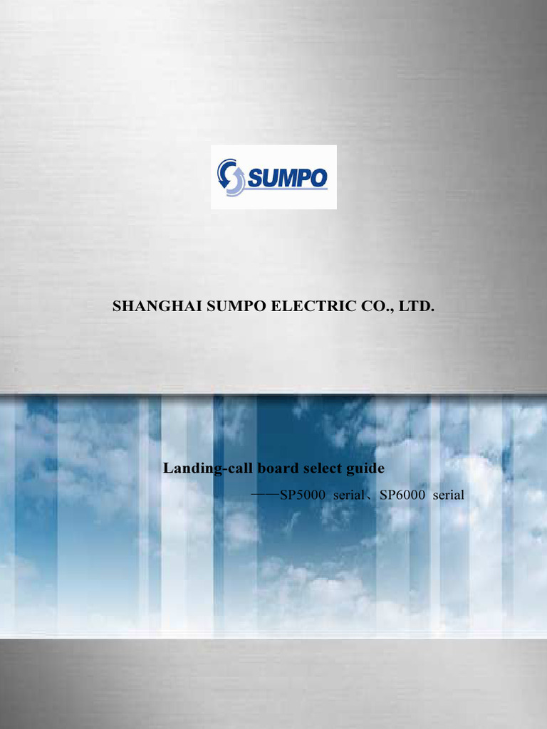 Landing-Call Board Selection Guide | PDF | Liquid Crystal Display ...