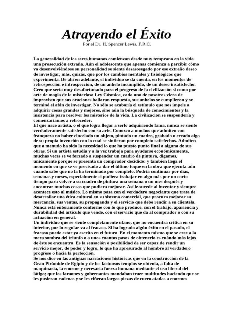 El Impulso del Éxito Personal | PDF | Amor