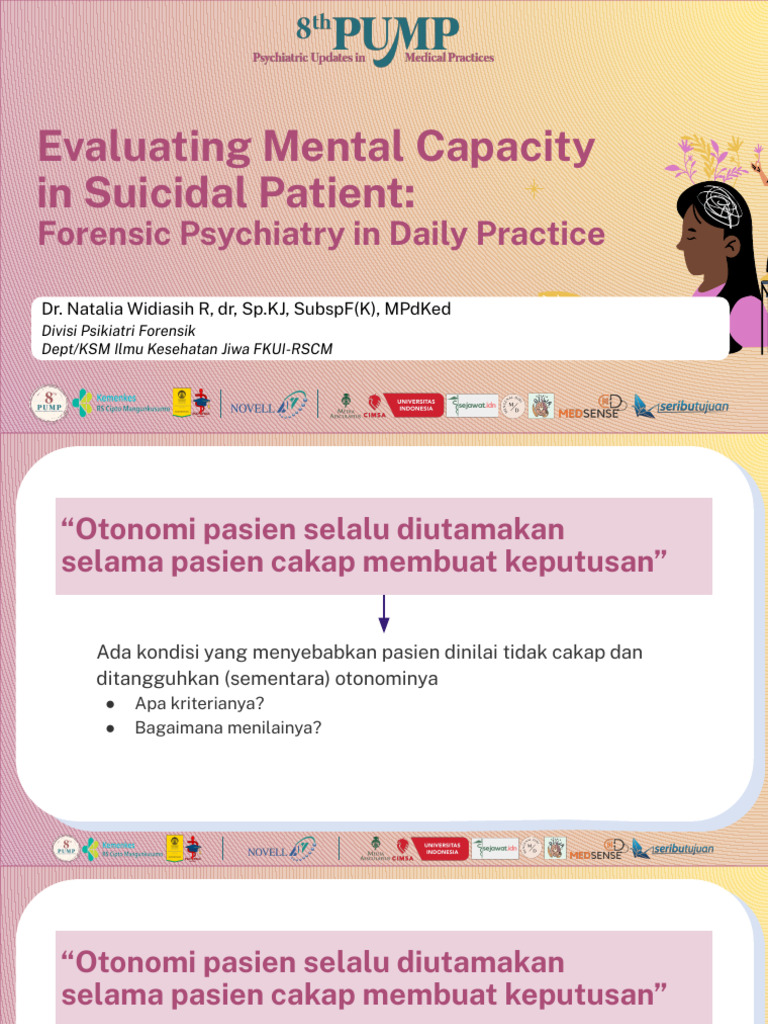 Assessing Mental Capacity in Suicidal Patients | PDF | Decision Making ...