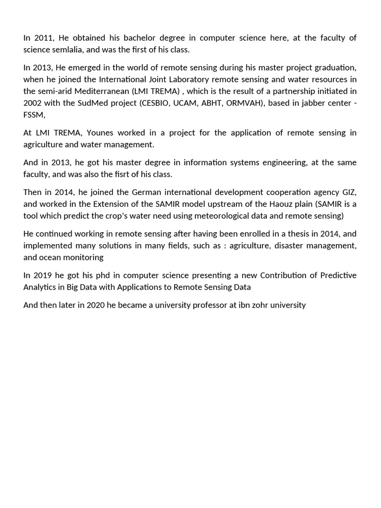 Younes Introduction | PDF