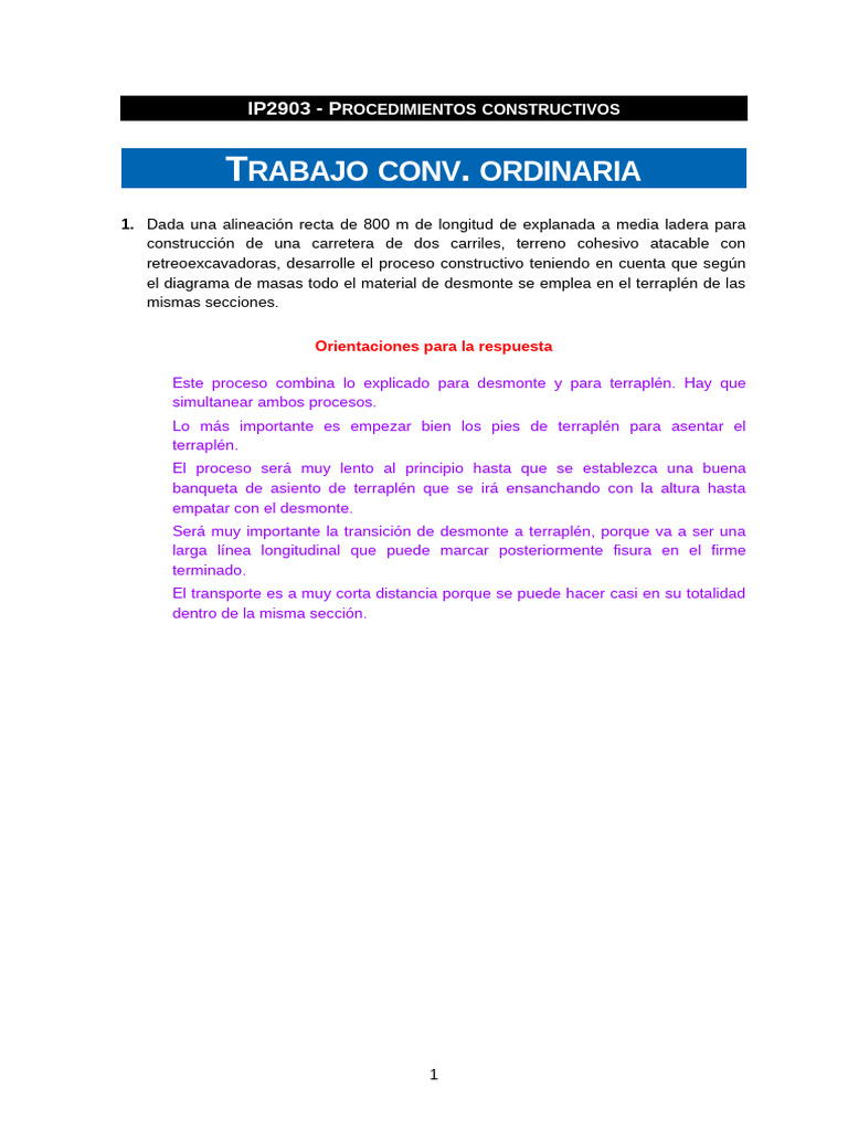 IP2903 Trab CO Esp - v0r0 | PDF