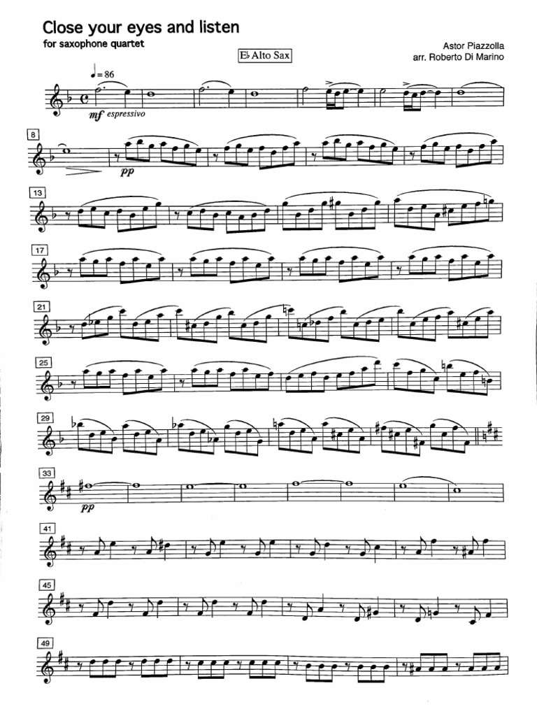 Close Your Eyes and Listen | PDF