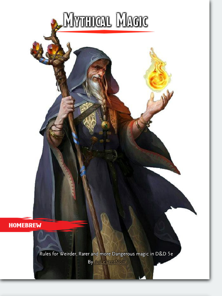 Enhancing Fantasy Magic Mechanics | PDF