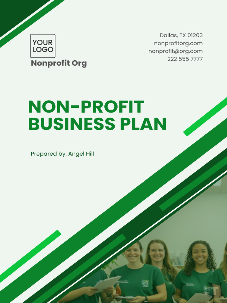 Non-Profit Business Plan Template | PDF